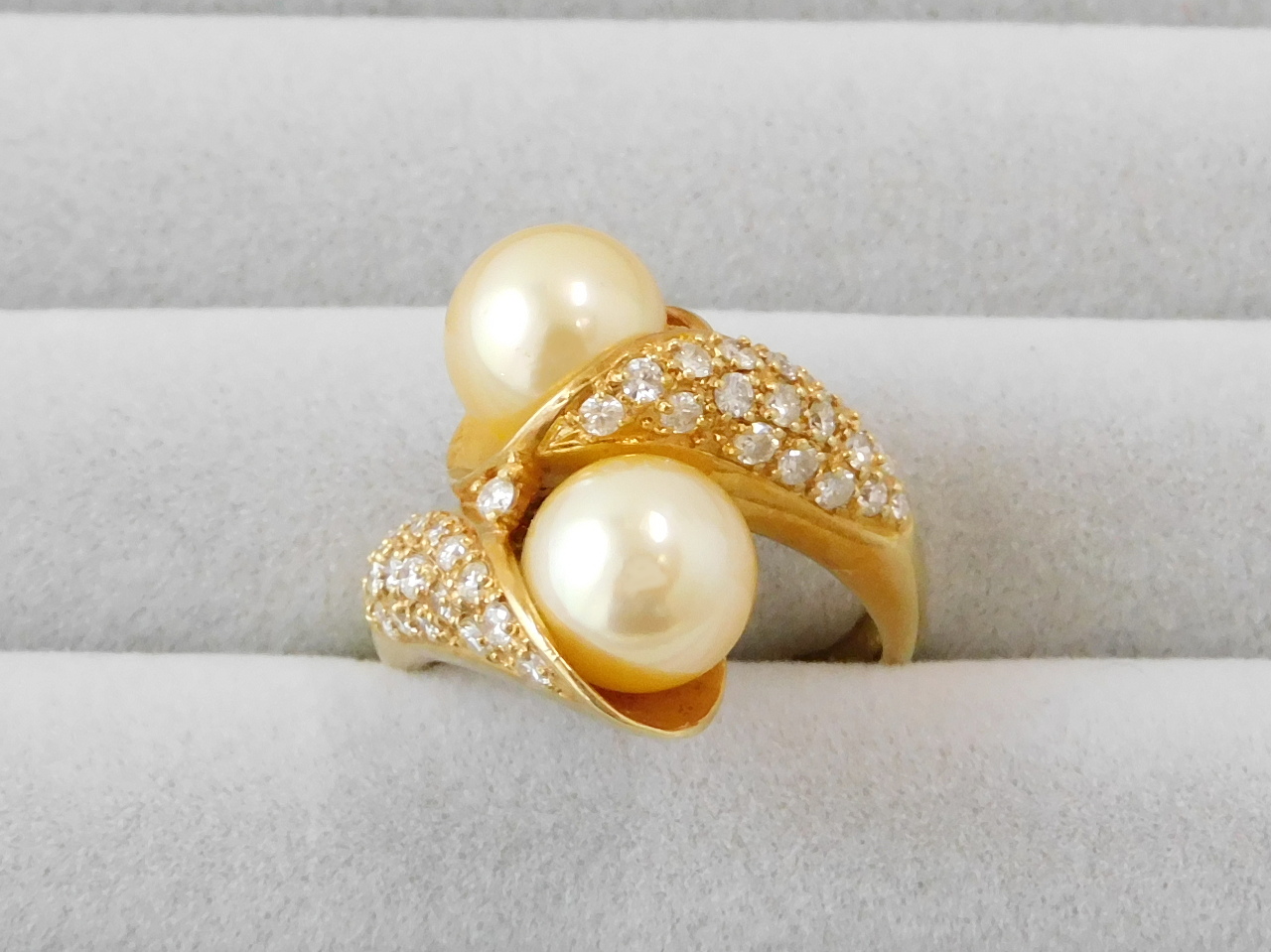 K18ゴールドパールリング 郡山のまじめな買取専門店Tamaki